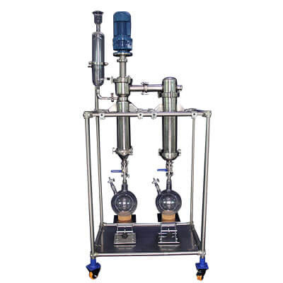 30L-200L Wiped Thin Film Evaporator Herbal Distillation Equipment